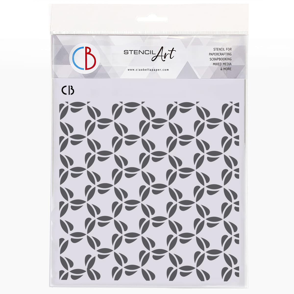 Retro Stencil Texture Stencil Home Decor DIY 8x8 Stencils by Ciao Bell ...