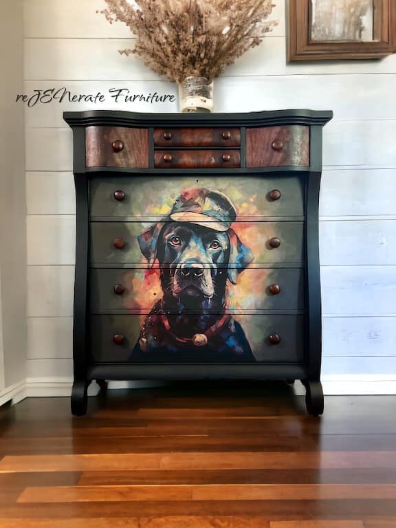 Painter Pup Decoupage Tissue Paper from Whimsykel Designs – All Paint ...