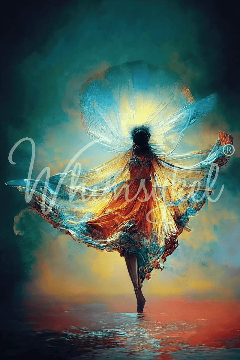 Aurora Decoupage Tissue Paper from Whimsykel Designs – All Paint Products