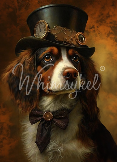 Cappy Dog Decoupage Tissue Paper from Whimsykel Designs – All Paint ...