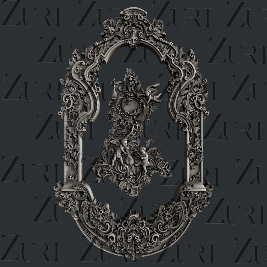 Angels and Frames silicone mold by Zuri Designs – All Paint Products