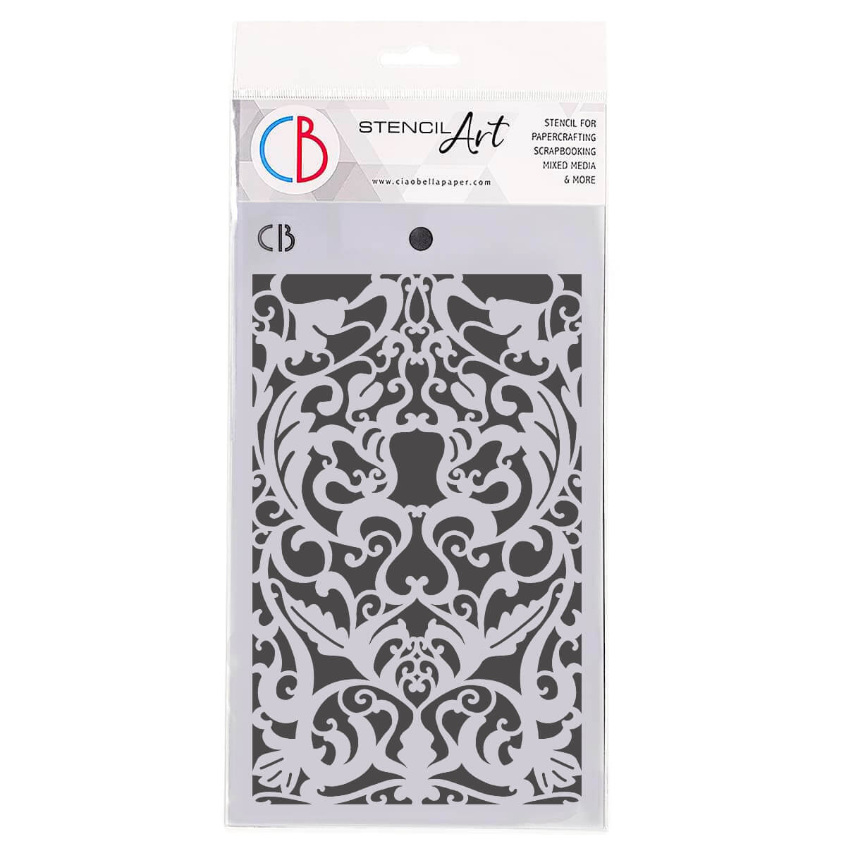 Secret Coffer Texture Stencil 5x8 Reign of Grace Collection by Ciao Be ...