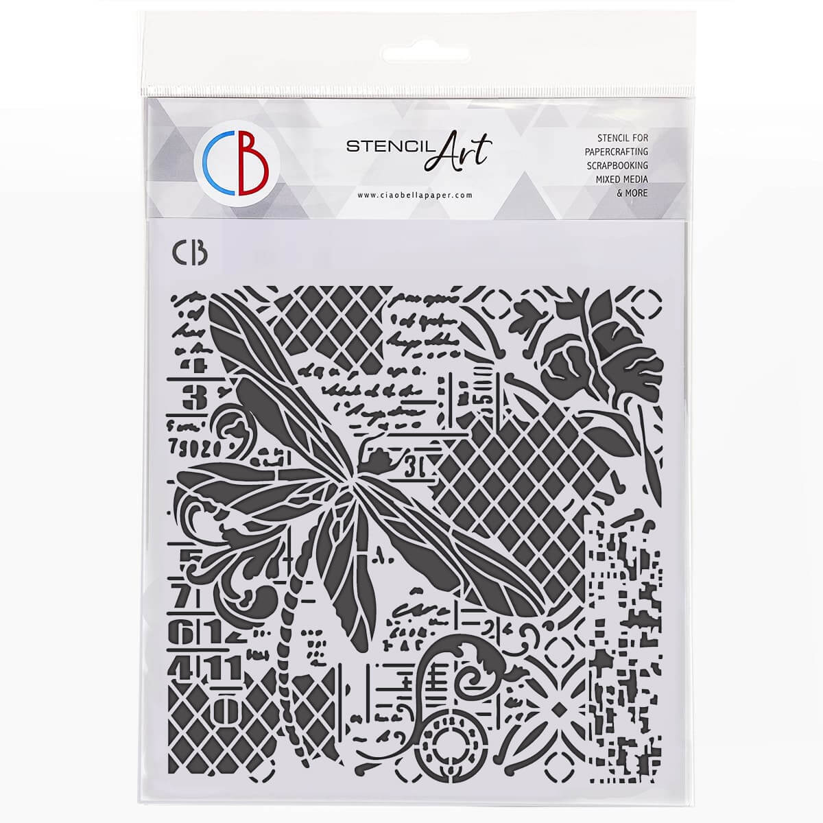 Infinite Desire Stencil 8x8 by Ciao Bella Stencil Art – All Paint Products