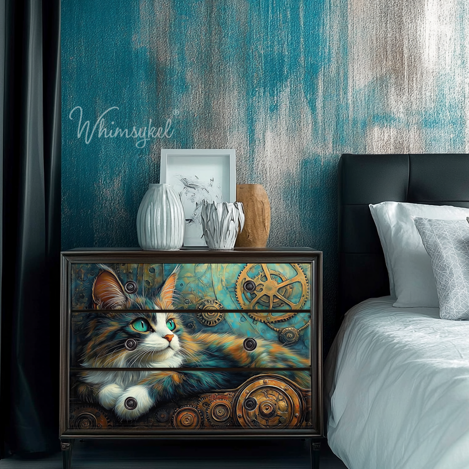 Tinker Cat Large Decoupage Tissue Paper from Whimsykel Designs – All ...