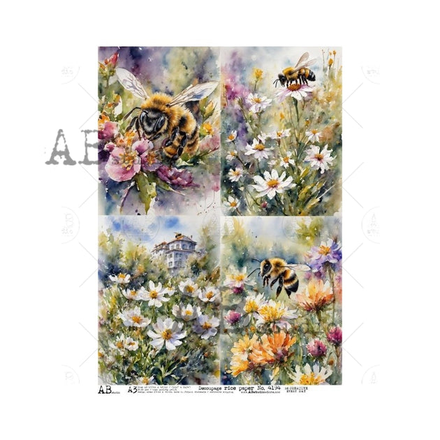 AB Studio A3 Rice Paper – Tagged "Bees"– All Paint Products