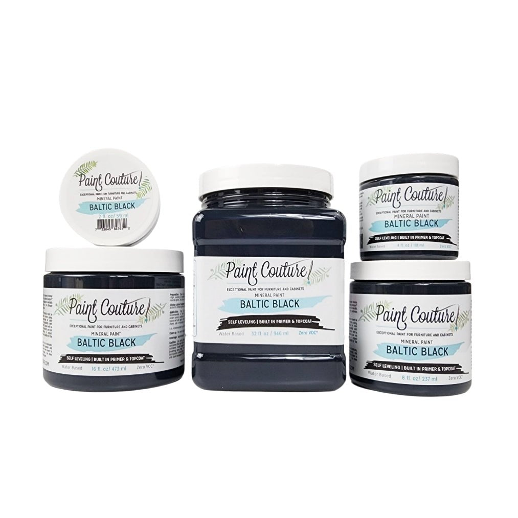 Baltic Black Paint Couture Acrylic Mineral Paint – All Paint Products