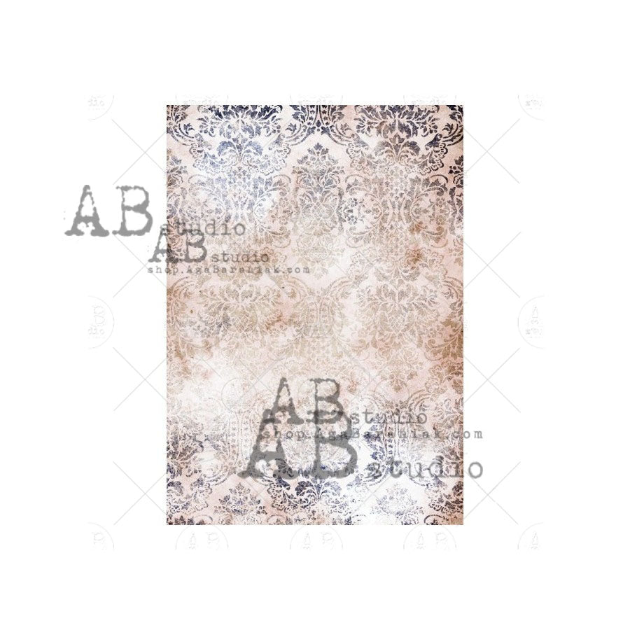 Baroque Gilded Decoupage Rice Paper A4 Item No. 1006 by AB Studio – All ...