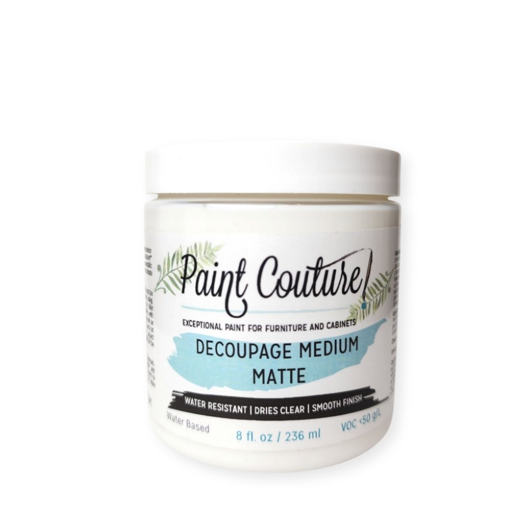 Decoupage Medium Matte by Paint Couture – All Paint Products