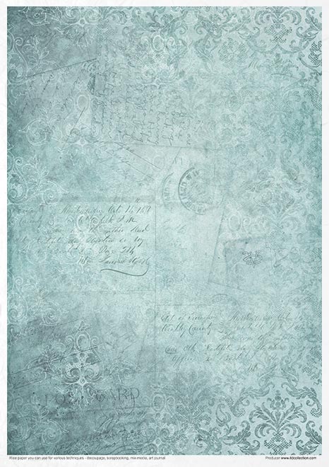 Four Elements Water A4 Decoupage Rice Paper Set Item RP012 by ITD Coll ...