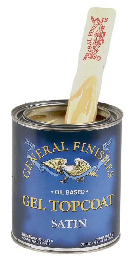 Gel Satin Topcoat General Finishes – All Paint Products