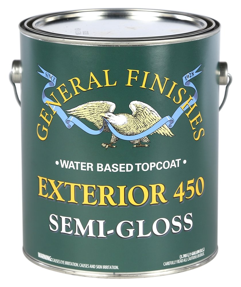 General Finishes Exterior 450 Semi-Gloss Topcoat – All Paint Products