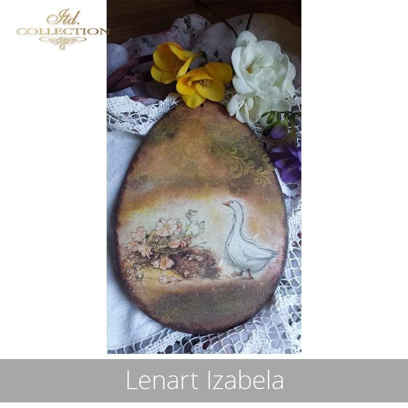 Goose Watercolor Cards Decoupage Rice Paper A4 Item R1348 by ITD Colle ...