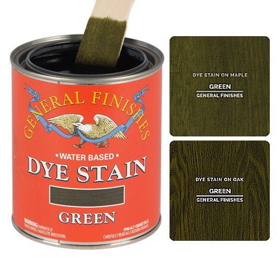 Green Dye Stain by General Finishes – All Paint Products