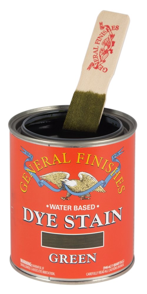 Green Dye Stain by General Finishes – All Paint Products