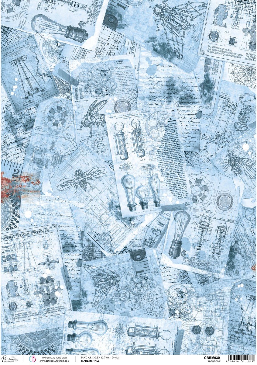 Inventions A3 Rice Paper Ciao Bella Collection – All Paint Products