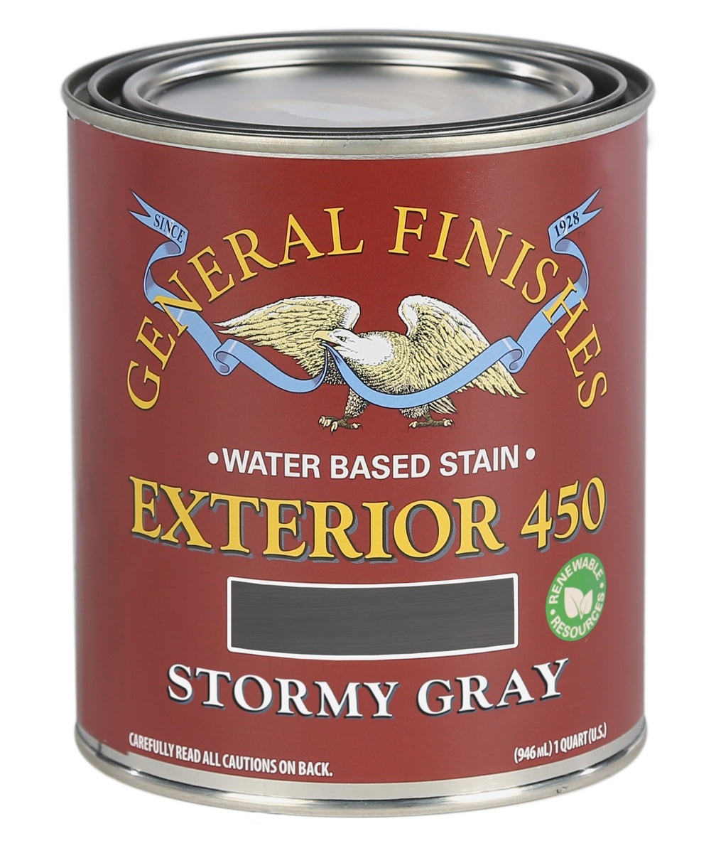 Stormy Gray Exterior 450 Stain General Finishes – All Paint Products