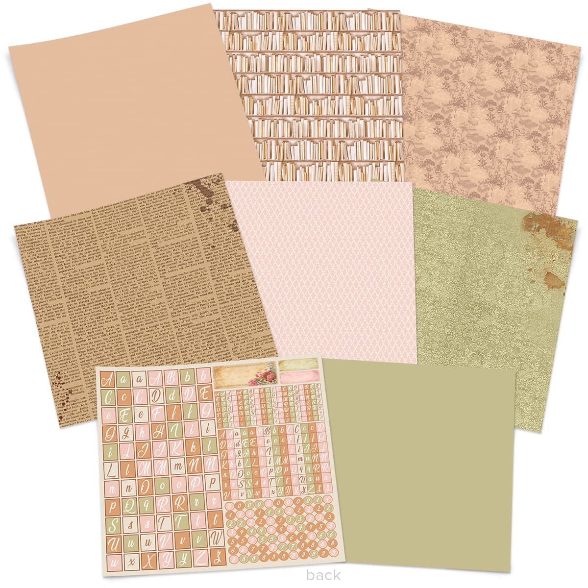 The Muse Patterns Pad 12x12 8/Pkg by Ciao Bella – All Paint Products