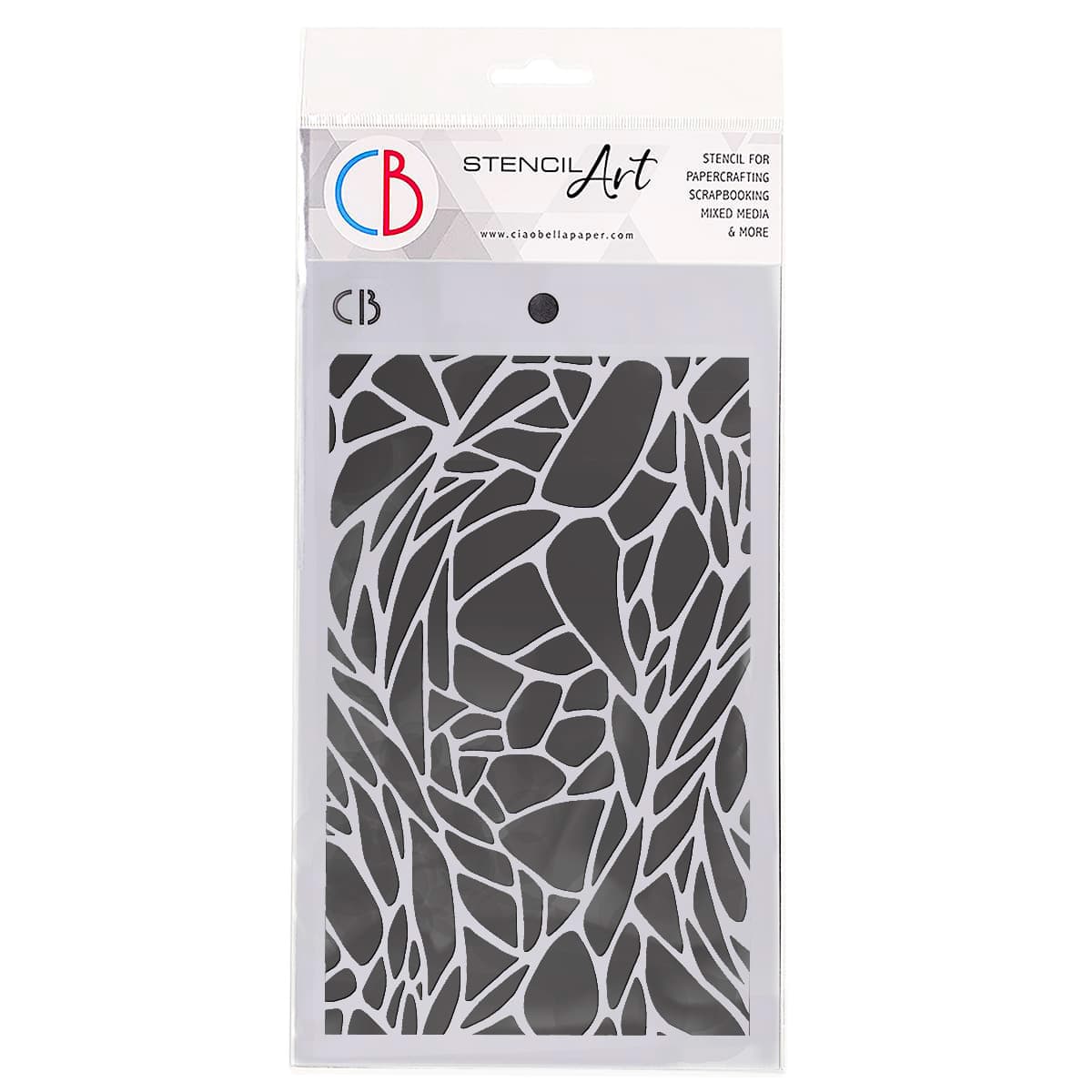Tiffany - Texture Stencil 5x8 by Ciao Bella Stencil Art – All Paint ...