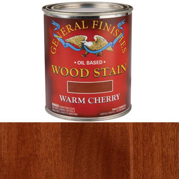Warm Cherry Oil Based Wood Stains General Finishes – All Paint Products